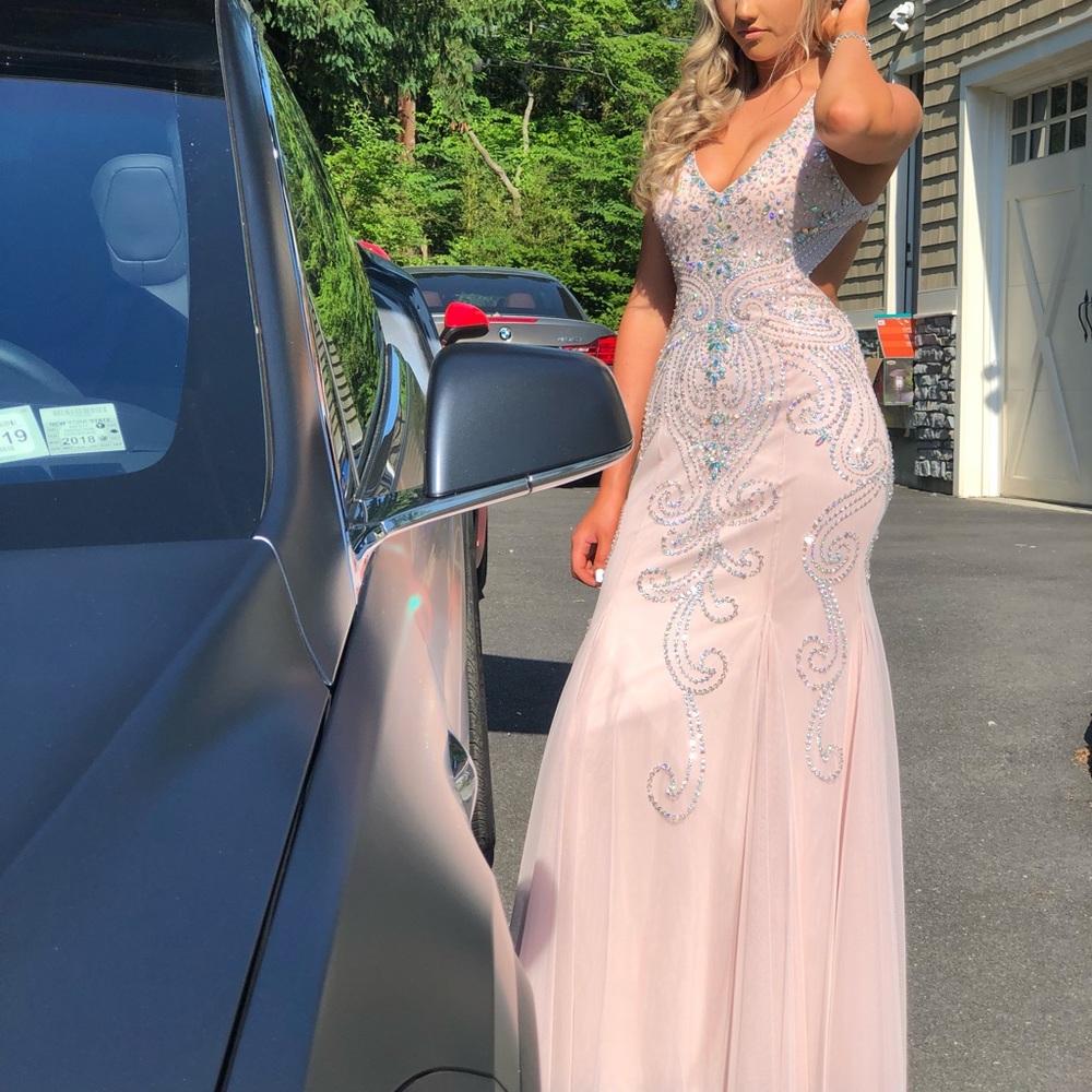 Light Pink Prom Dress - Gem